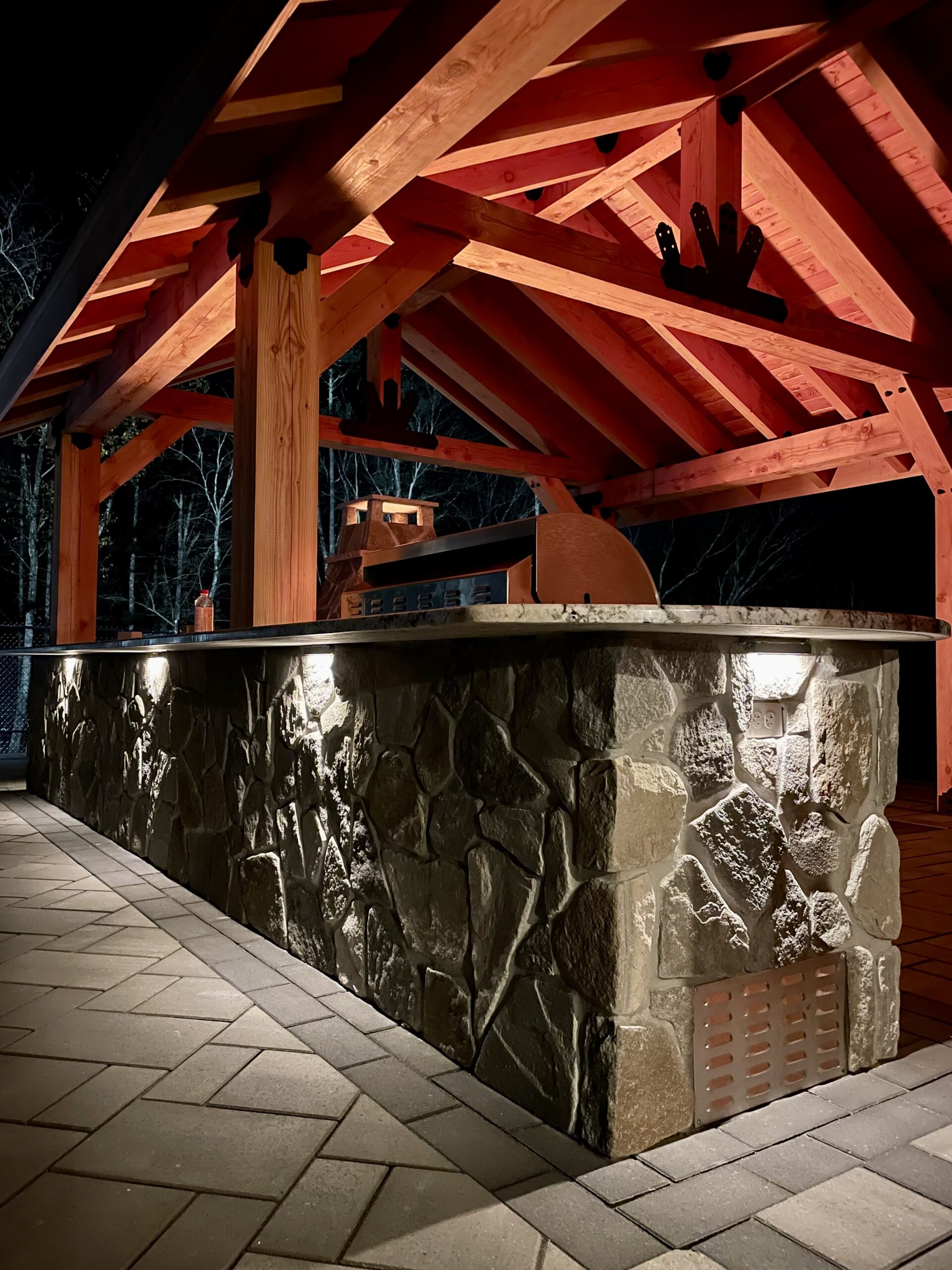 NH Stone Work And Landscape - Outdoor Lighting | Nowak Landscape ...